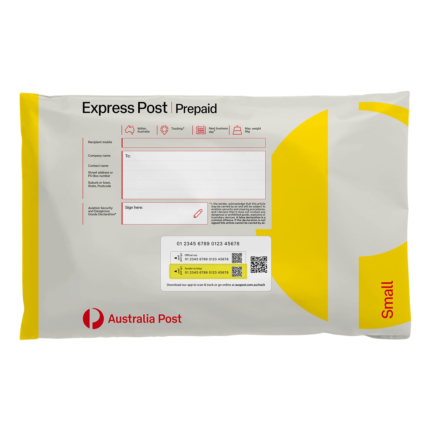 Australia Post Express Delivery – Little Black Bag